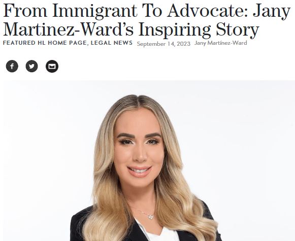 How Jany Martinez Ward's Story Surprised The Haute Lawyer Portal