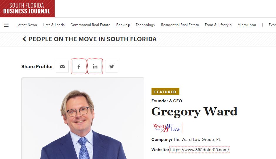 A Decade of Exceptional Leadership | The Ward Law Group